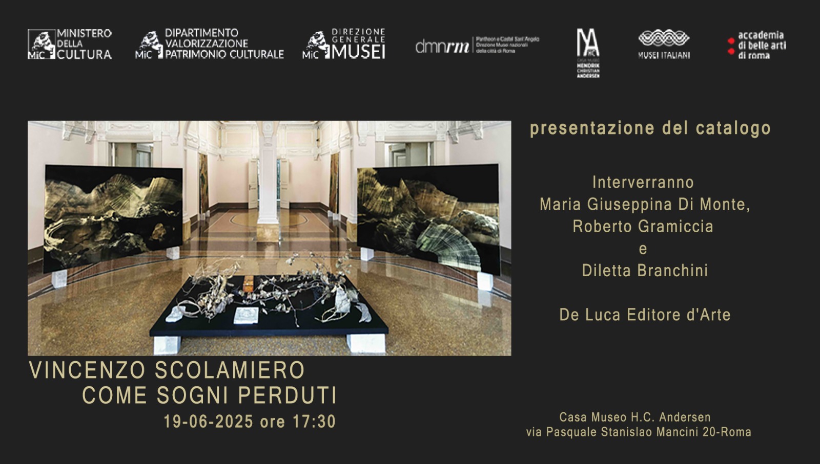 Presentazione del catalogo della mostra di Vincenzo Scolamiero, Come ...